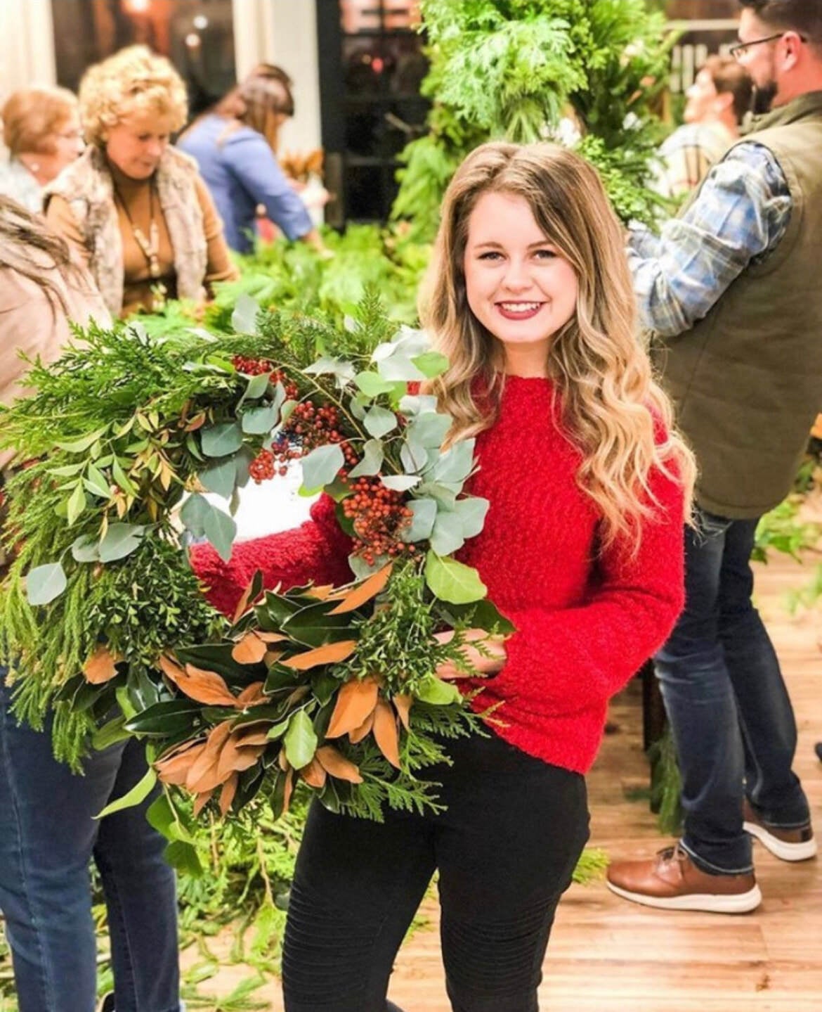 November 19th HOLIDAY WREATH WORKSHOP @ Bourbon Barrel Tavern | Denizen